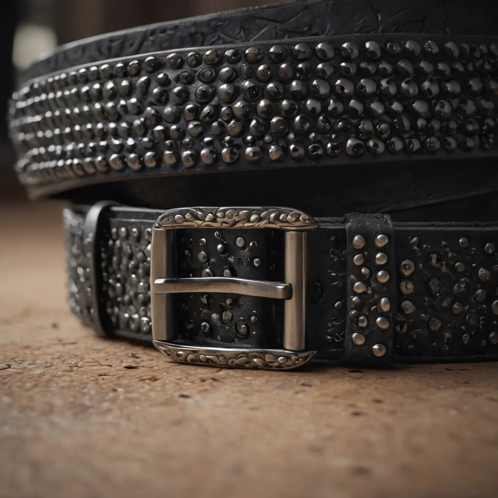 The Essential Black Studded Belt for Men: A Complete Guide