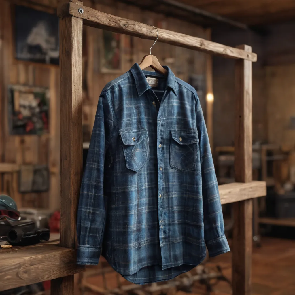 Unveiling the Timeless Elegance of Men's Blue Plaid Flannel Shirts
