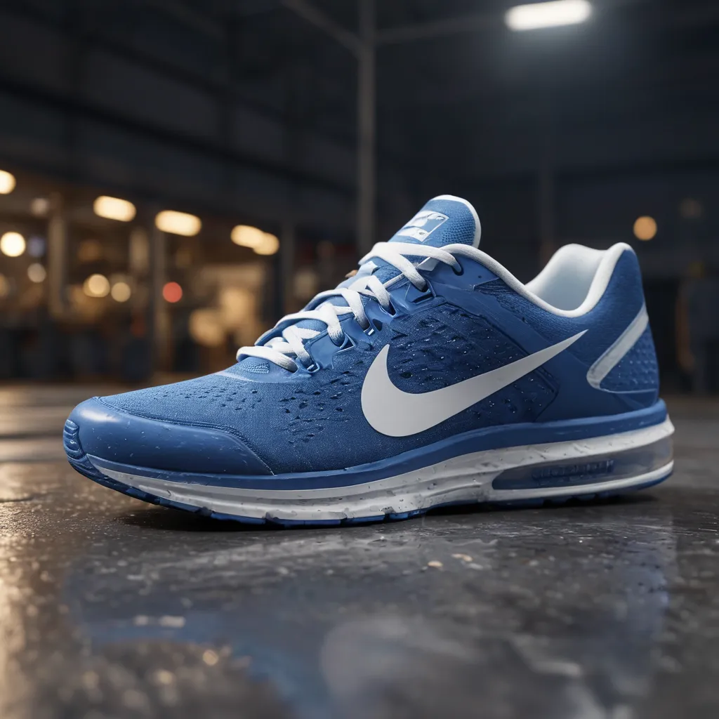 Unveiling the Mastery of Blue and White Nike Running Shoes: A ...