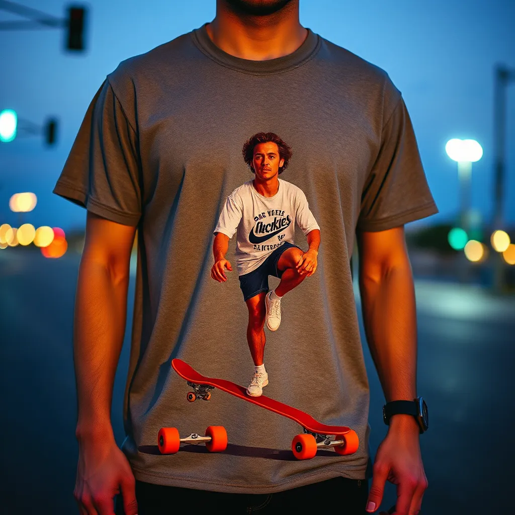 Cool Tops for Men: Skateboarding Style Guide