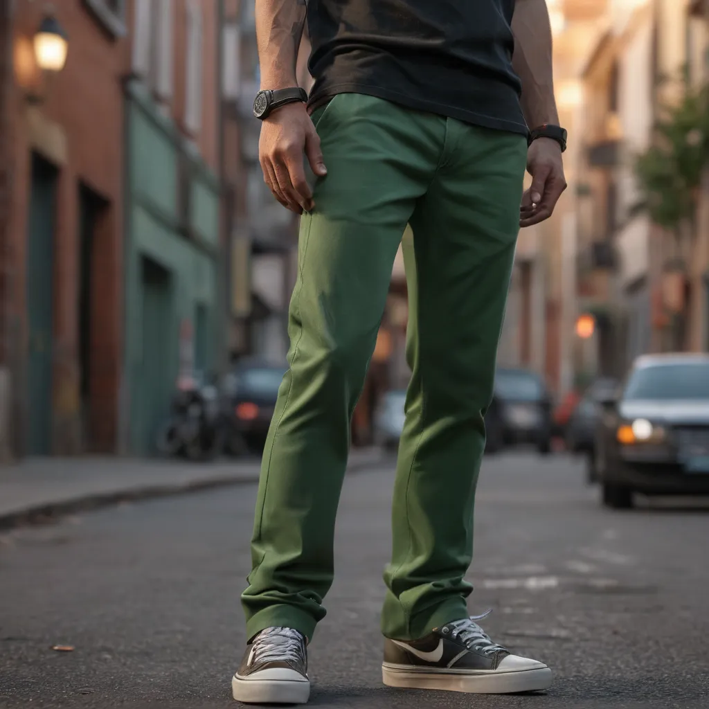 Exploring the Latest Innovations in Men's Green Slacks Fashion Trends