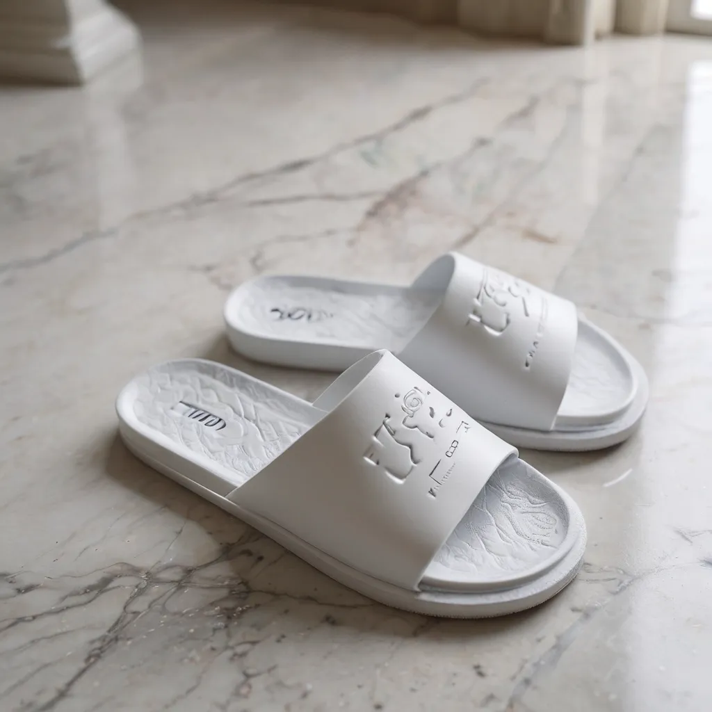 Elevating Your Style: The Allure of White Slide Slippers Explored