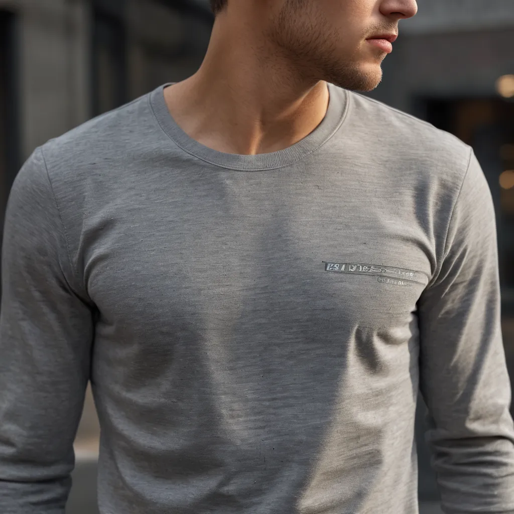 Elevating Men's Style: The Timeless Allure of Grey Long Sleeve T-Shirts