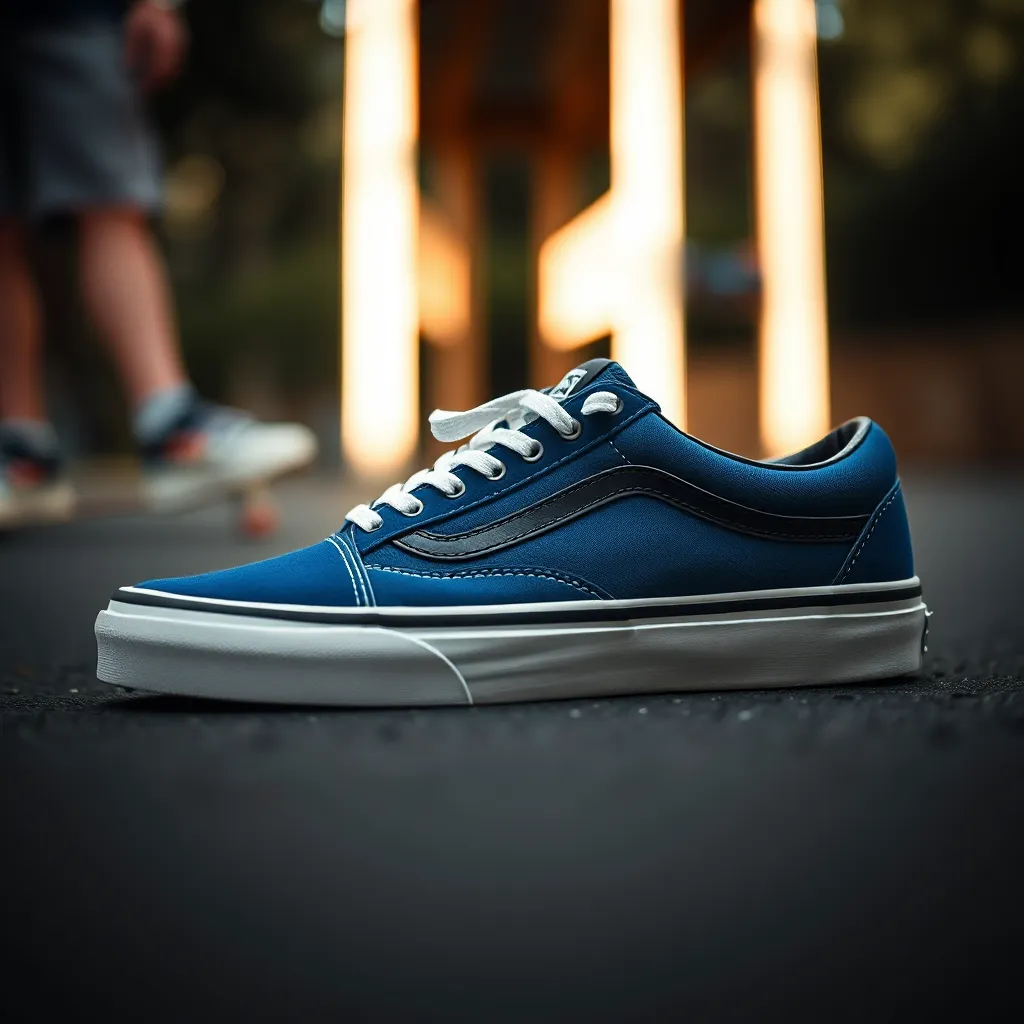 Vans Old Skool Blue Black: Design and Performance Insights