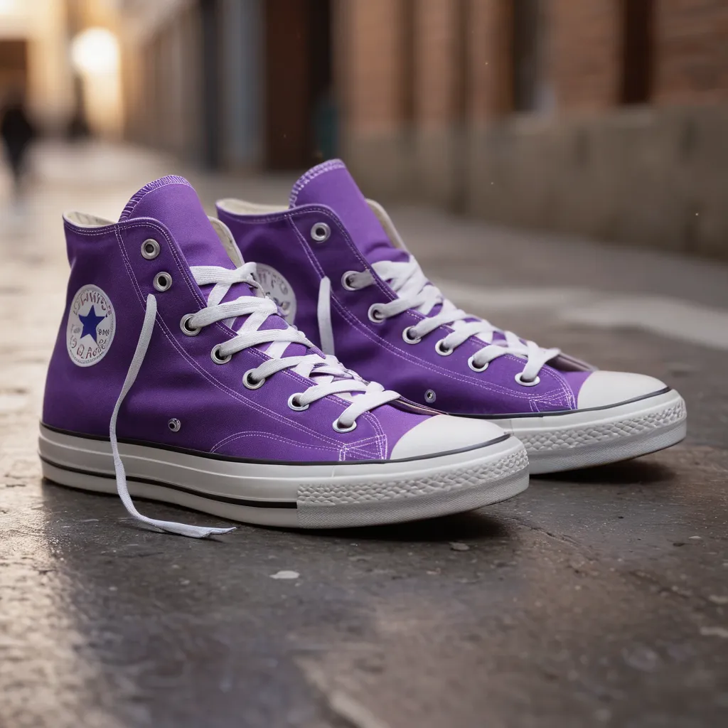 Exploring the Cultural Significance of Purple Converse