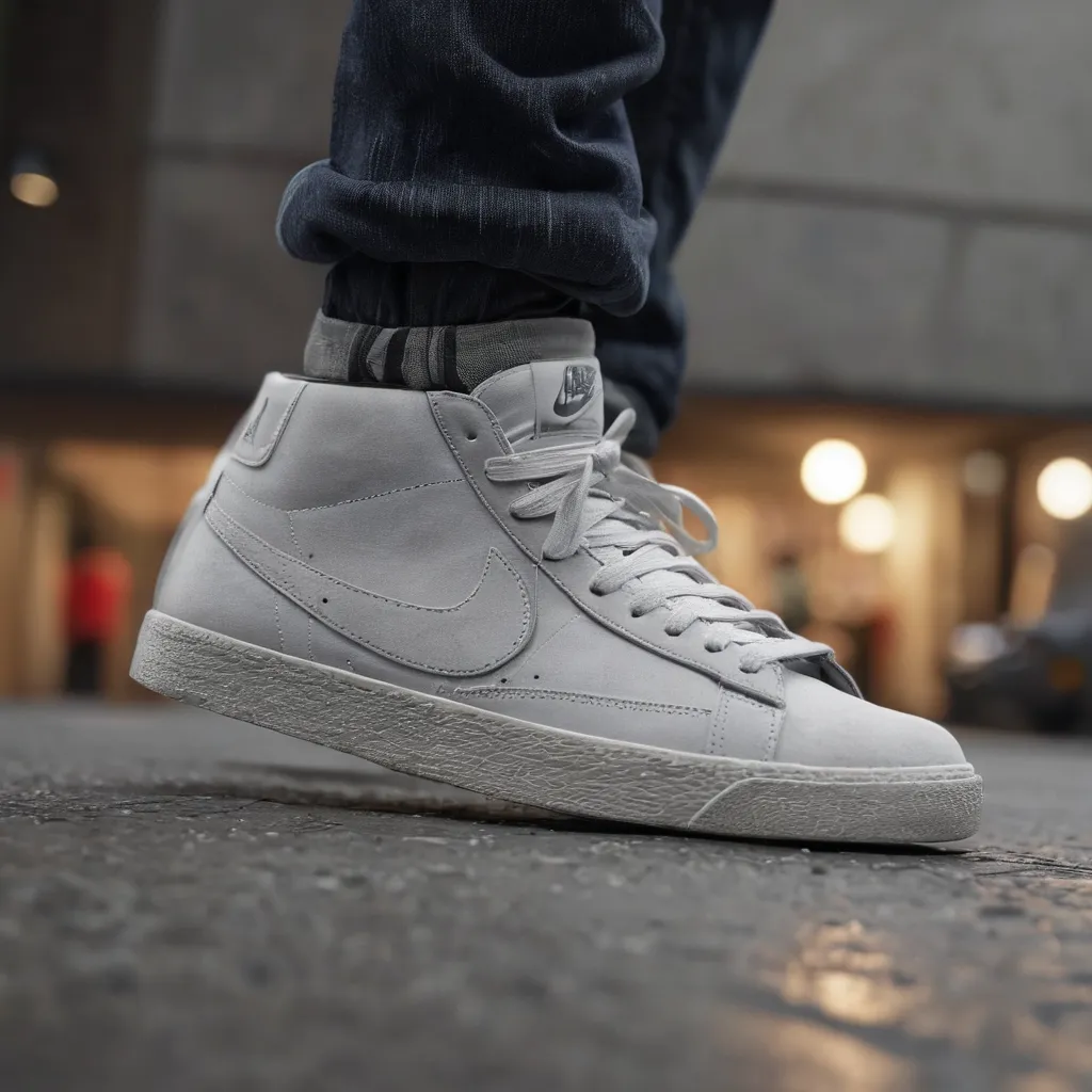 Unveiling the Intriguing Phenomenon of Grey and White Nike Blazers in Skateboarding Culture