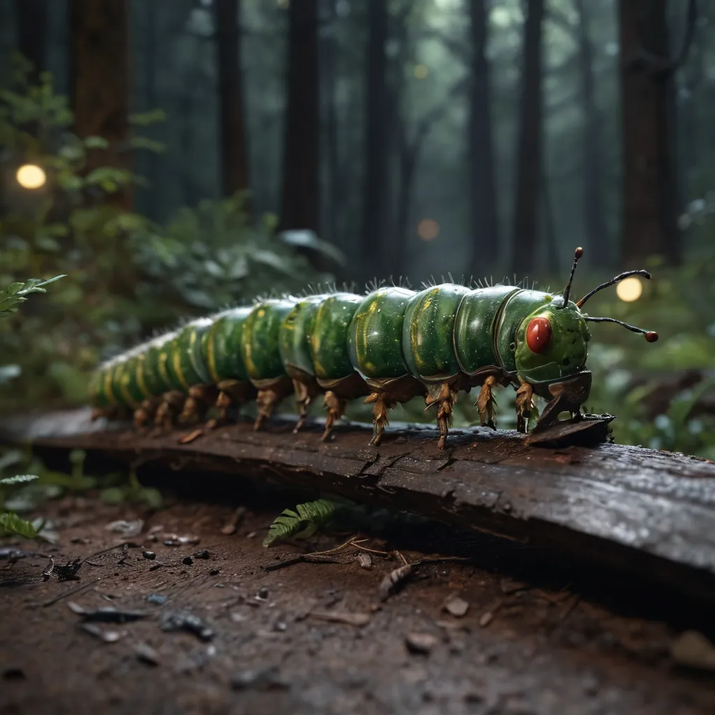 Unveiling the Enigmatic World of Bioluminescent Caterpillars