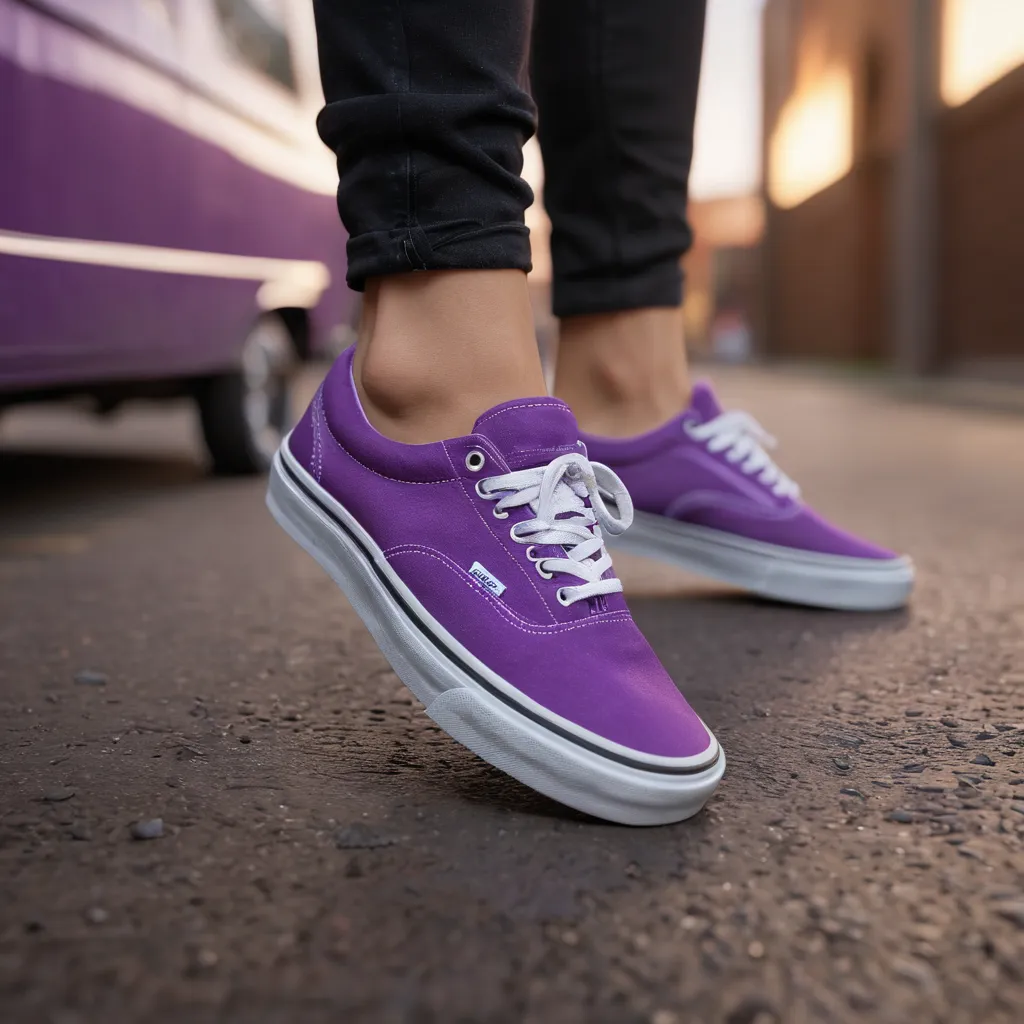 Exploring the Allure of Purple Vans Shoes for Women