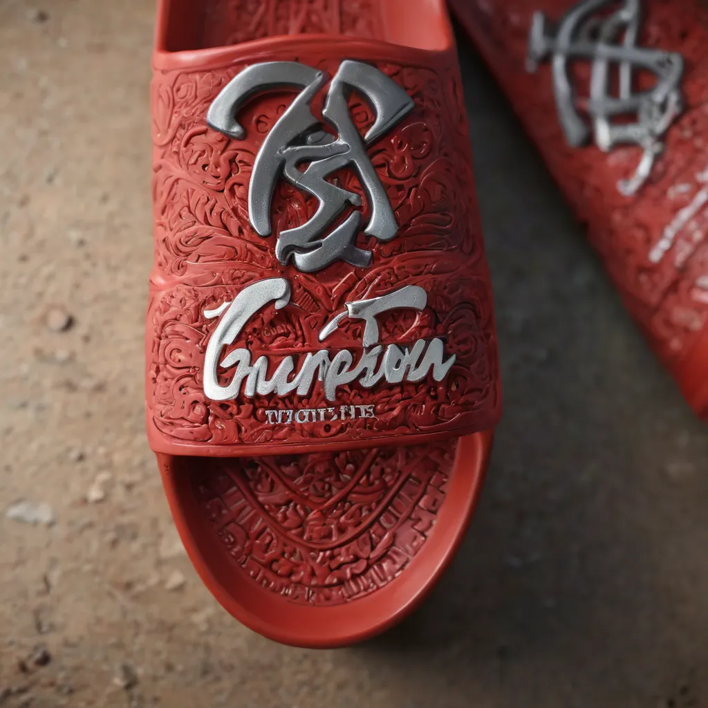 Exploring Red Champion Slides in Skateboarding Gear