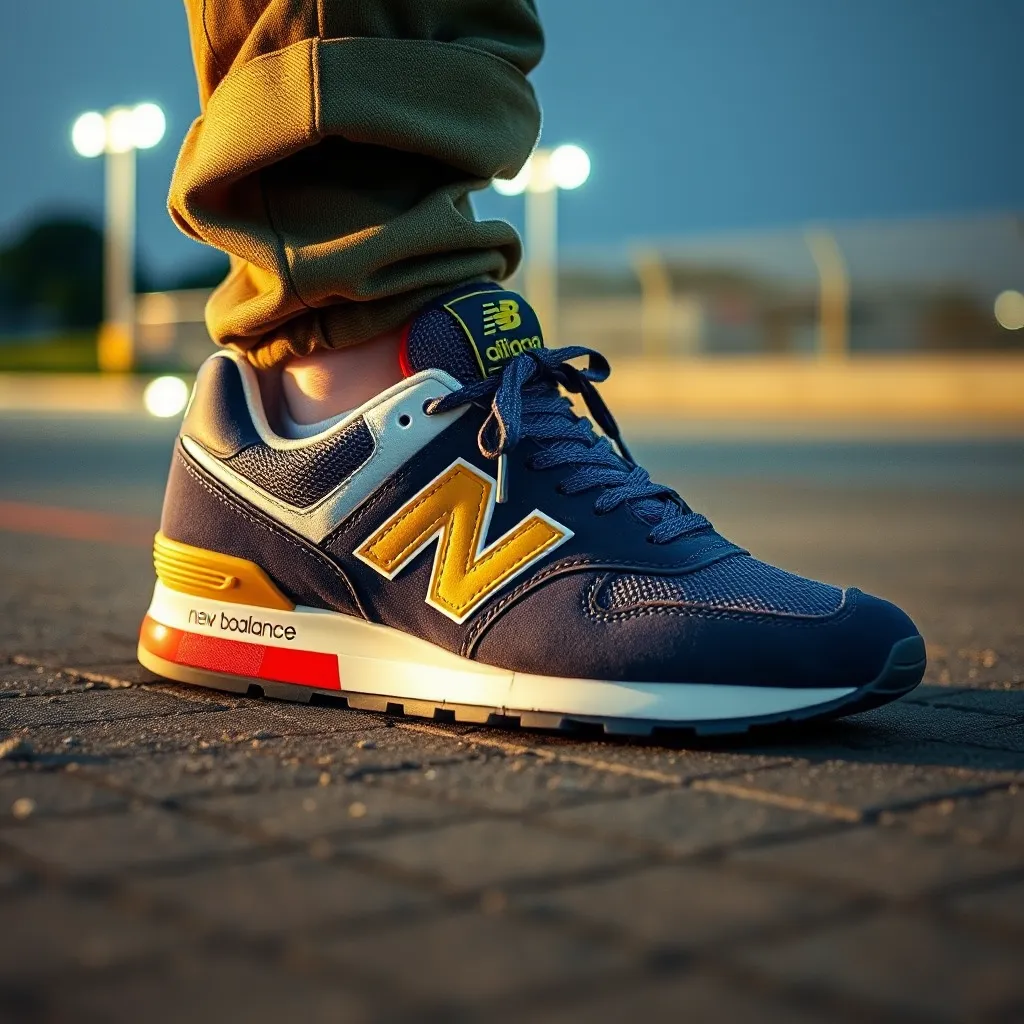 Discovering the New Balance 574 Multicolor Sneakers