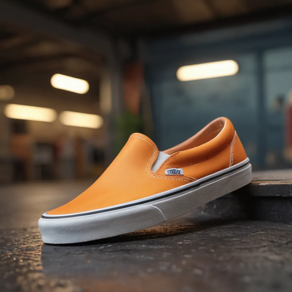 Unlocking the Style Secrets of Vibrant Orange Slip-On Vans