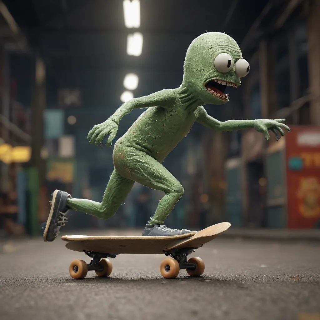 Exploring the Unique Fusion of Pickle Rick and Underwear in ...