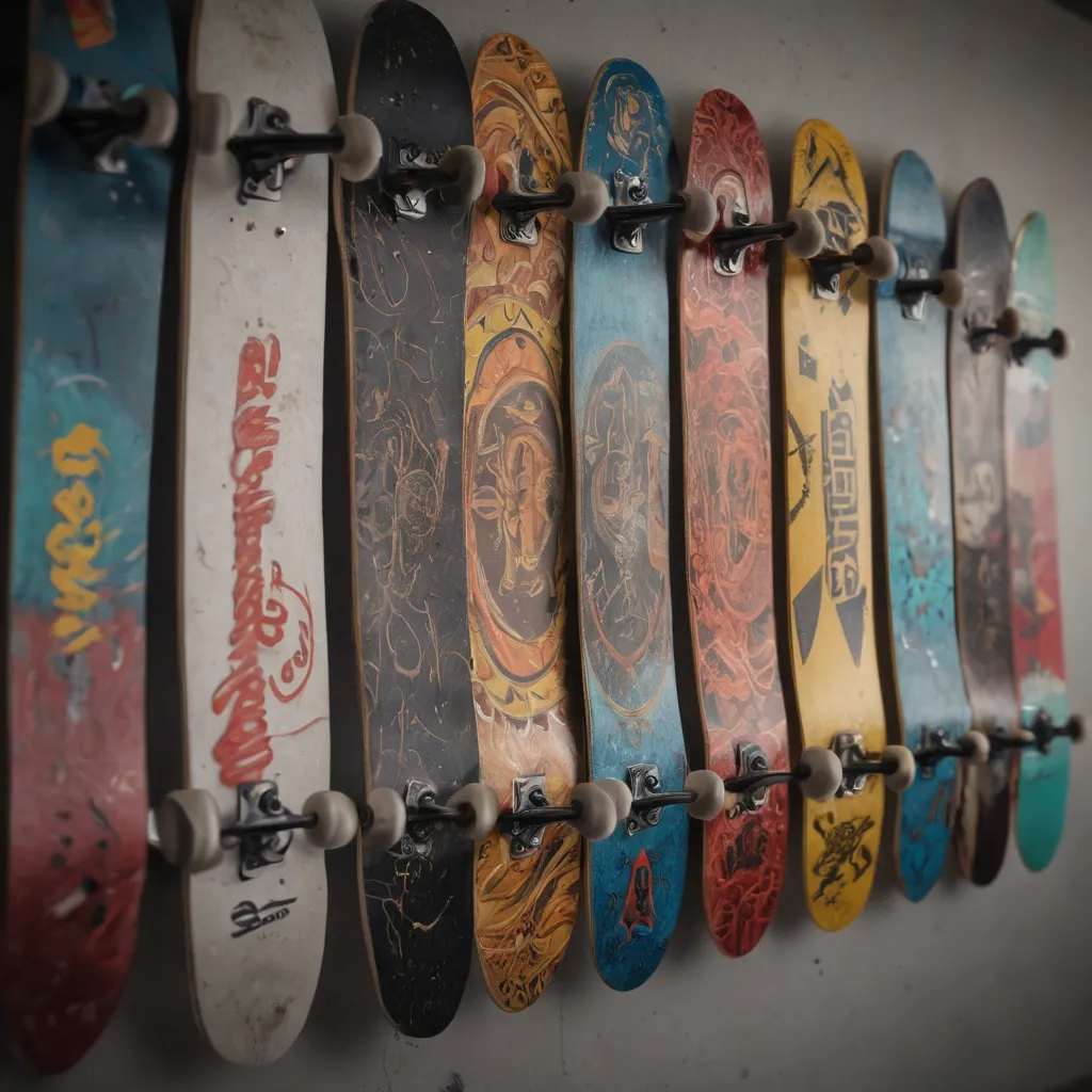 The Art and Science of Skateboard Deck Hanging