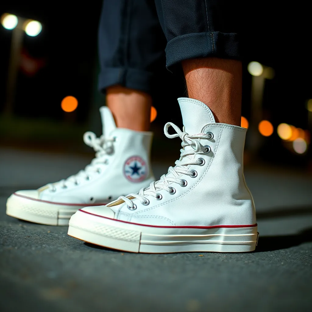 The Allure of Pure White Converse in Skate Culture
