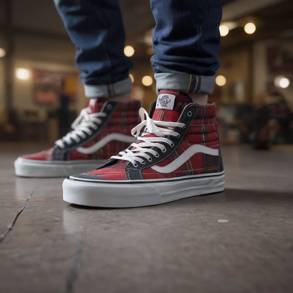 Cultural Significance of Plaid Vans SK8 Hi in Skateboarding