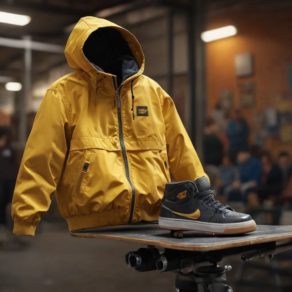 Exploring Yellow Windbreaker Jackets in Skateboarding
