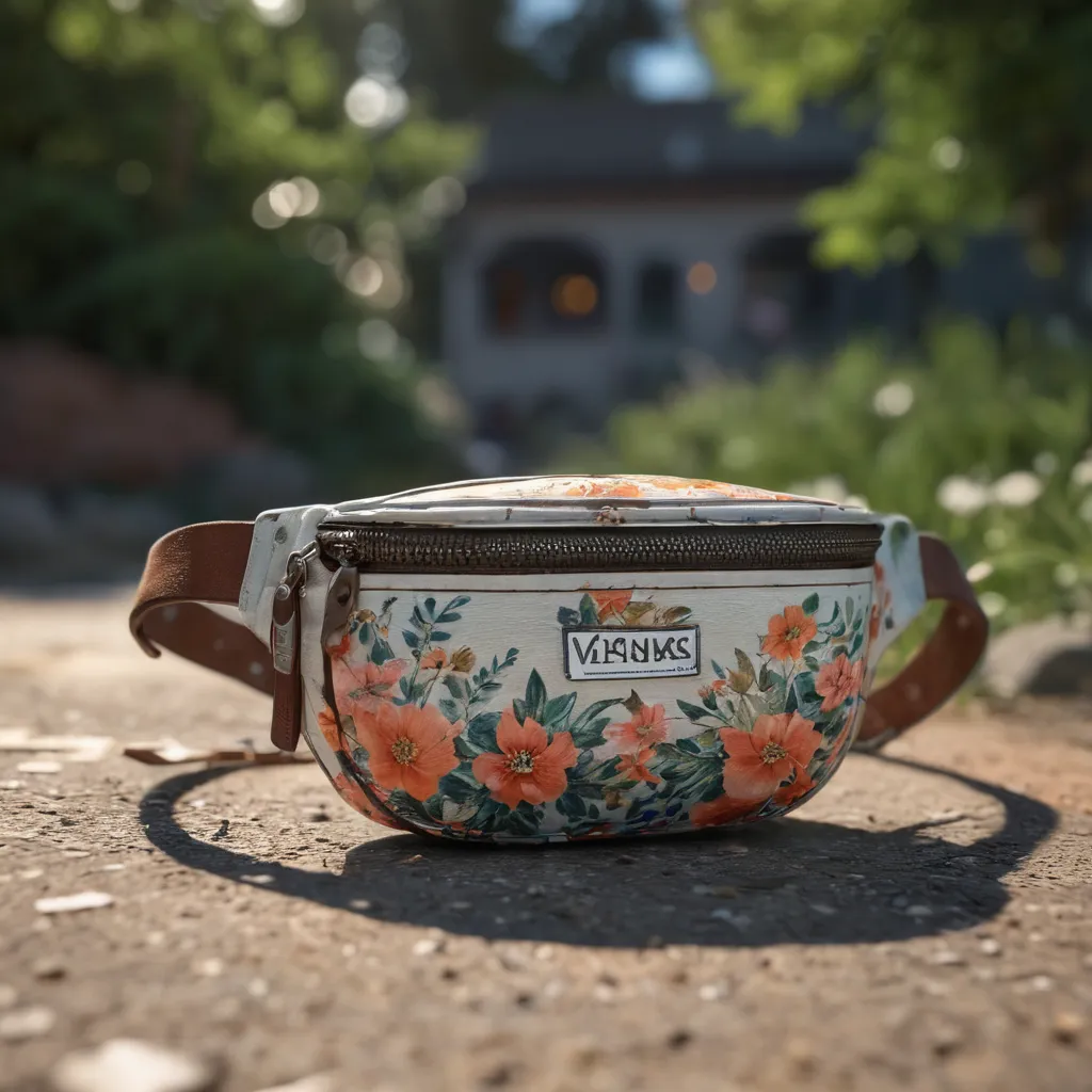 The Vans Floral Fanny Pack: A Unique Skate Accessory