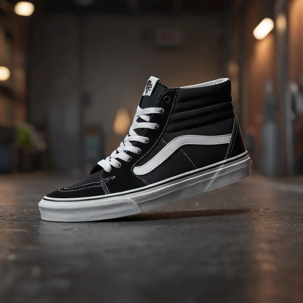 In-Depth Look at Vans Skate Hi Black Shoe