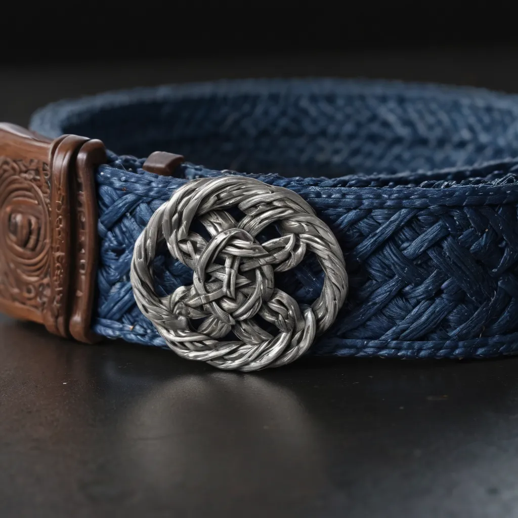 Discover the Timeless Elegance of Blue Web Belts: A Detailed Exploration