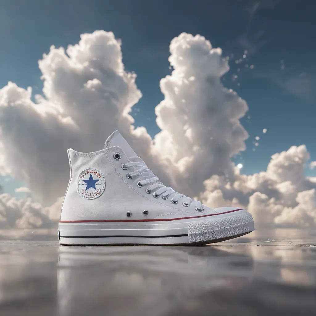 Discover the Timeless Elegance of White Mid Converse Sneakers